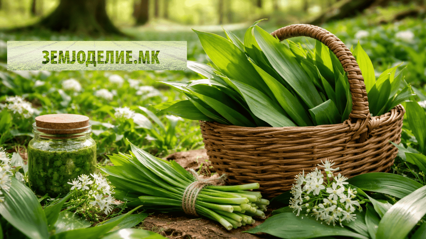 Сремуш (мечкин лук) – лековито растение од македонските шуми со огромна ...